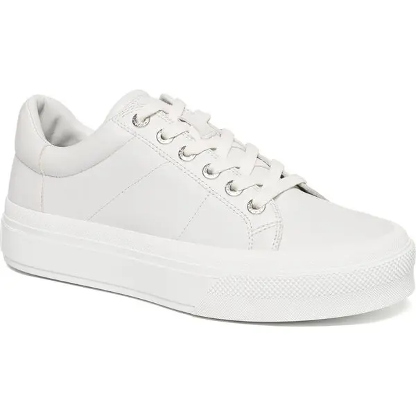 J/SLIDES NYC Gilda Leather Sneakers - White