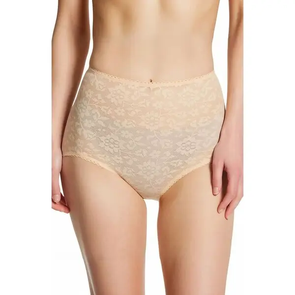 RAGO V- Leg Panty Brief Extra Firm Shaping - Beige
