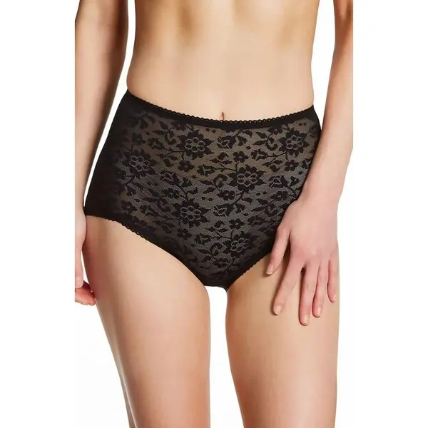 RAGO V- Leg Panty Brief Extra Firm Shaping - Black