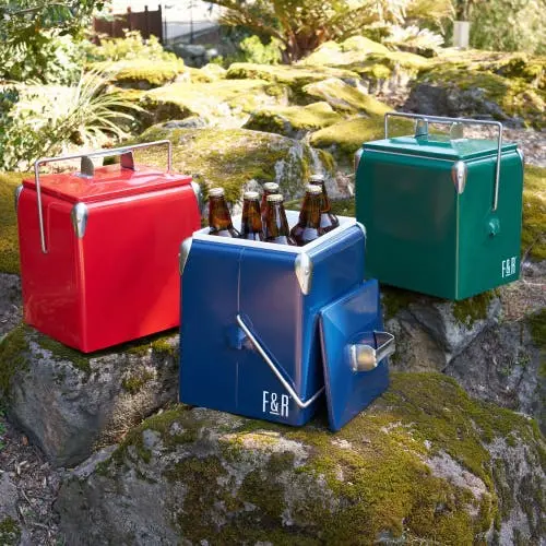 FOSTER & RYE Vintage Metal Cooler