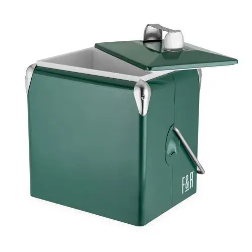 FOSTER & RYE Vintage Metal Cooler