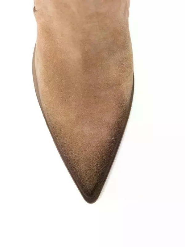 Elena Iachi Pointed-toe Boots - Neutrals