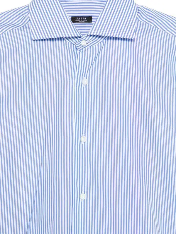 BARBA NAPOLI Striped Shirt
