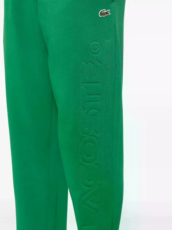 Lacoste Logo-appliqué Cotton Blend Track Pants - Green