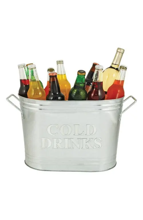 TRUE FABRICATIONS Galvanized Ice Bucket