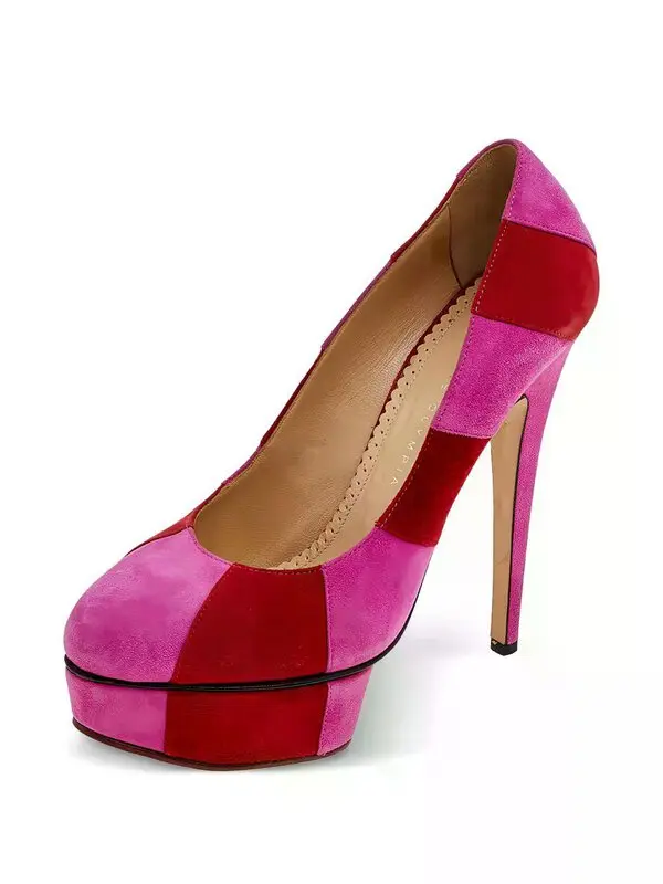 CHARLOTTE OLYMPIA 145mm Colour-block Platform Pumps