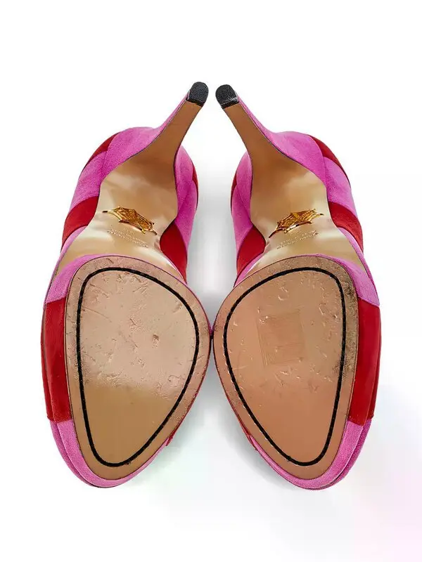 CHARLOTTE OLYMPIA 145mm Colour-block Platform Pumps