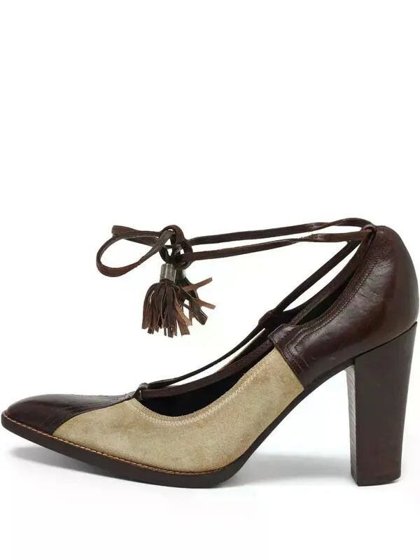Saint Laurent 90mm Leather Pumps
