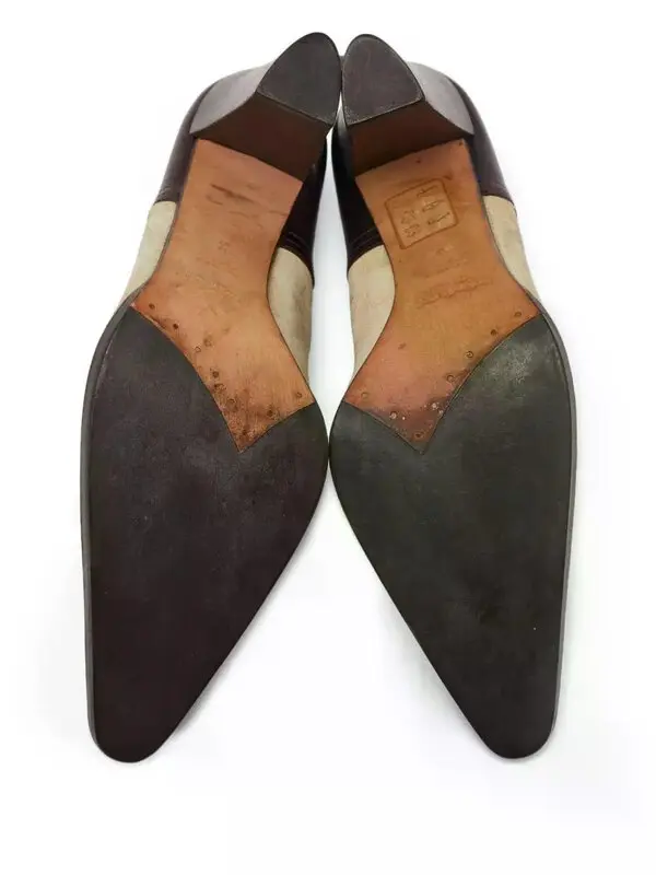 Saint Laurent 90mm Leather Pumps