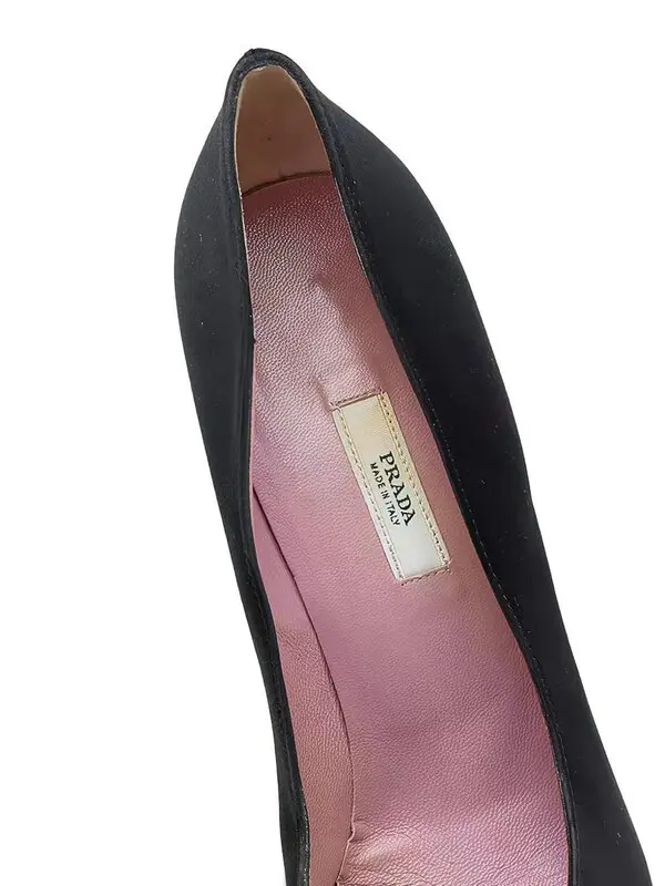 Prada 125mm Satin Pumps