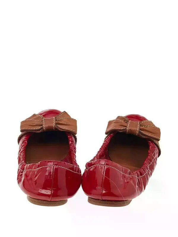 Prada Bow Detail Ballet Flats