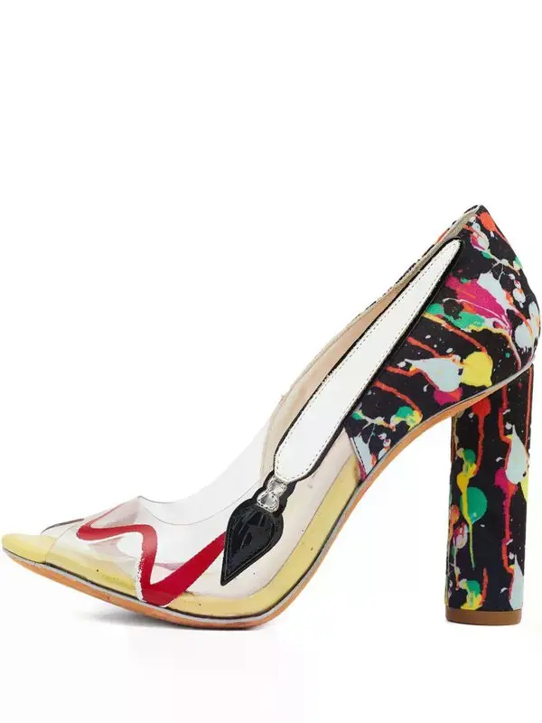 SOPHIA WEBSTER Paint Splatter Pumps