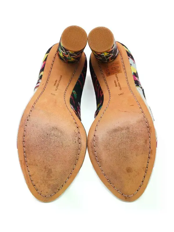 SOPHIA WEBSTER Paint Splatter Pumps