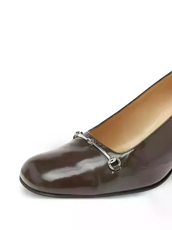 Gucci 70mm Horsebit Pumps