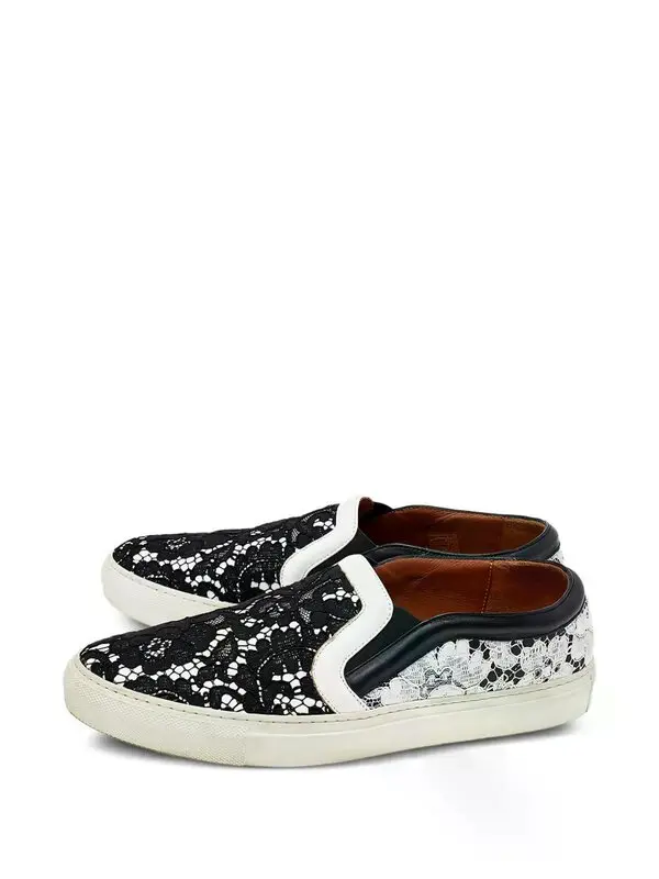 Givenchy Lace Detailing Slip-on Sneakers