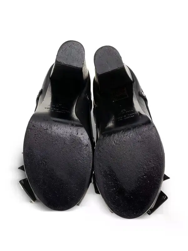 Marc Jacobs Leather Bow Embellished Pumps