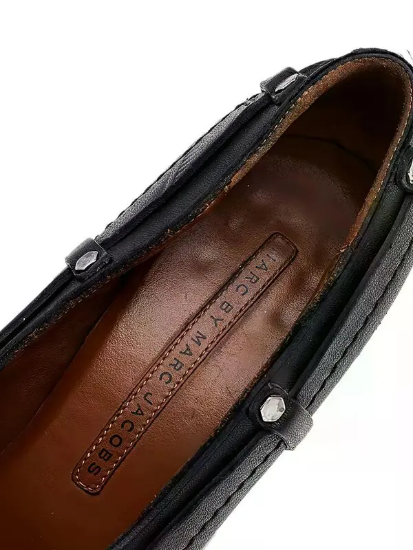 Marc Jacobs Leather Bow Embellished Pumps