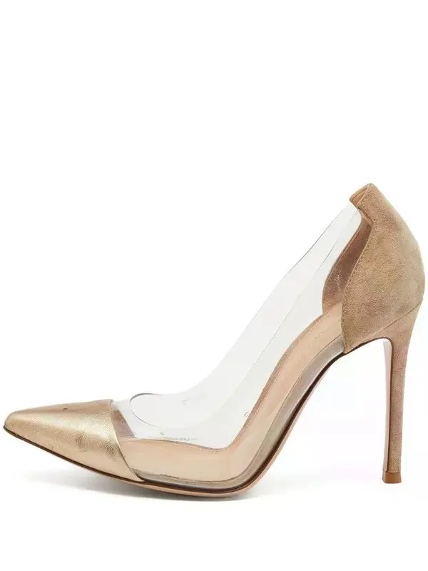 GIANVITO ROSSI 100mm Transparent Pumps