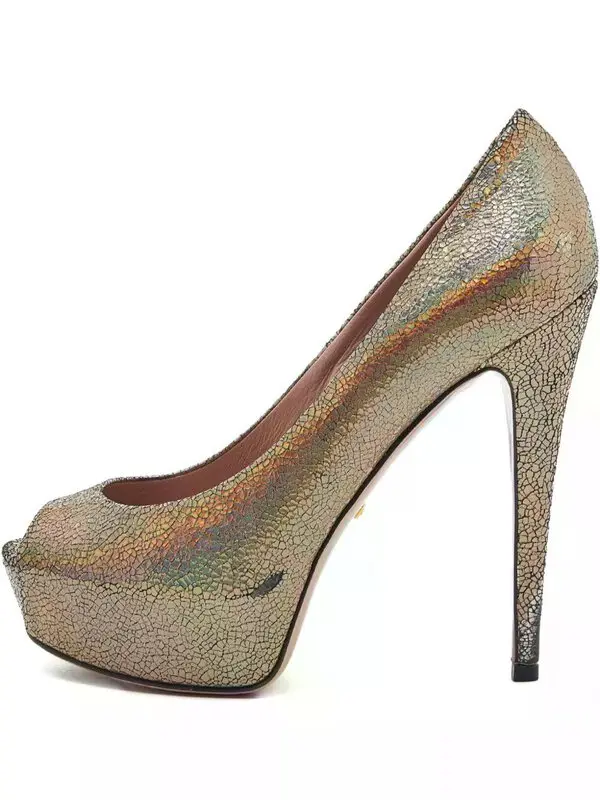 Gucci 140mm Platform Peep-toe Pumps
