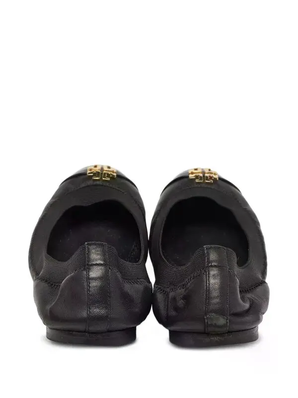 Tory Burch Patent Leather Emblem Ballet Flats
