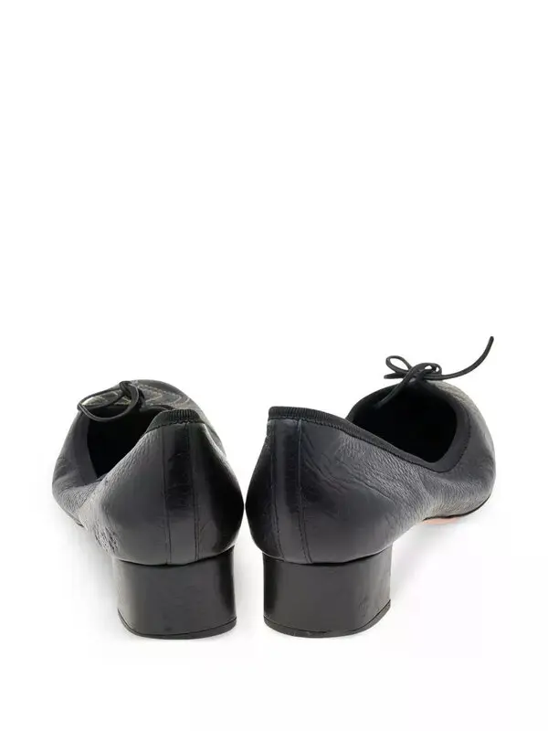 Gucci Leather Bow Detail Pumps