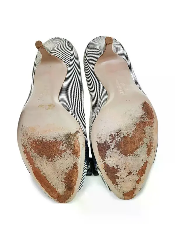 FERRAGAMO 2023 75mm Vara Pumps