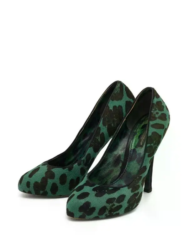 Dolce & Gabbana 120mm Leopard-print Stiletto Pumps