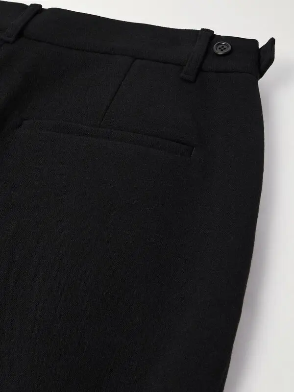 AMOMENTO Martin Straight-leg Wool-blend Trousers