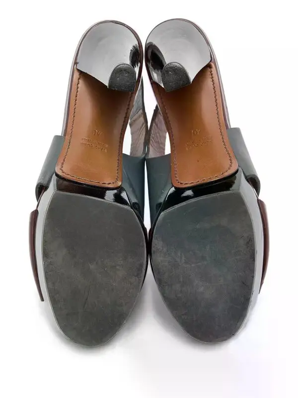Marni Paneled High Heel Sandals