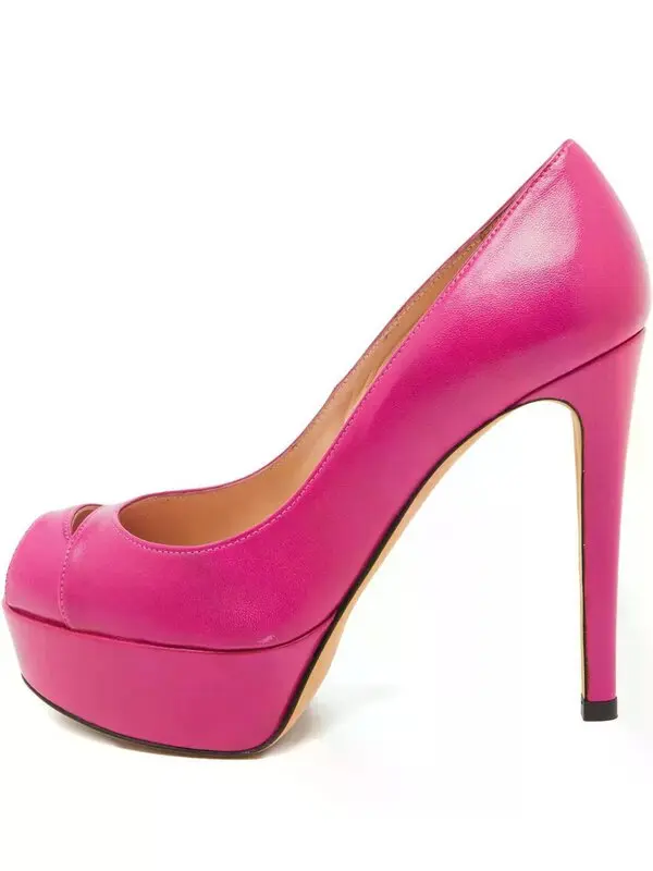 STUART WEITZMAN 120mm Leather Heeled Pumps