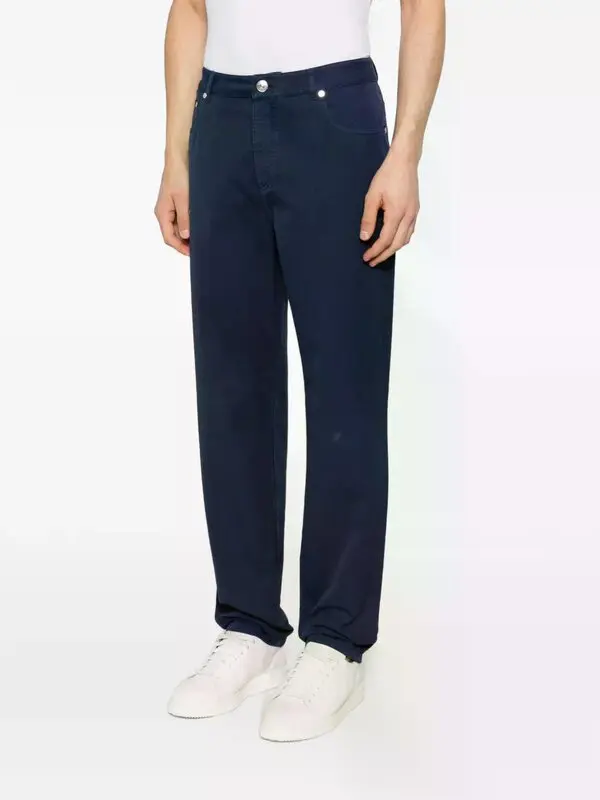 Brunello Cucinelli Logo Jeans