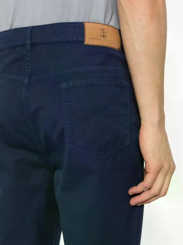 Brunello Cucinelli Logo Jeans