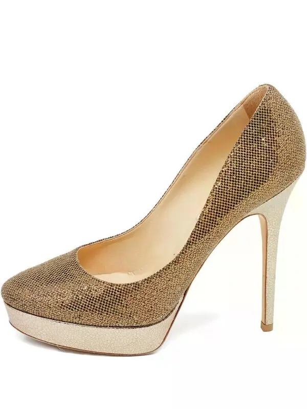 JIMMY CHOO 135mm Platform Stiletto Heel Pumps