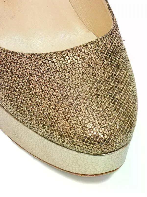 JIMMY CHOO 135mm Platform Stiletto Heel Pumps