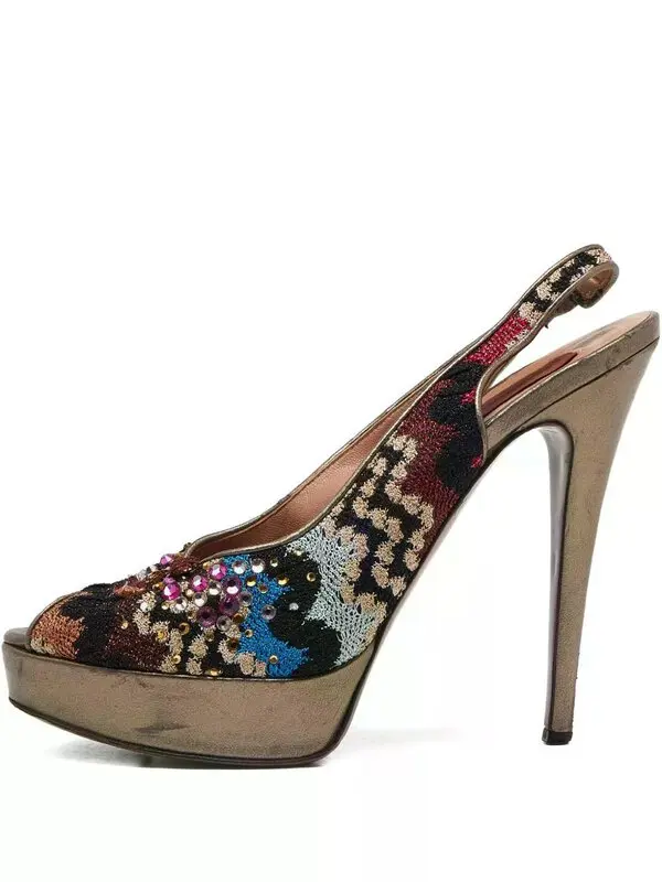 Missoni Leather Heeled Pumps