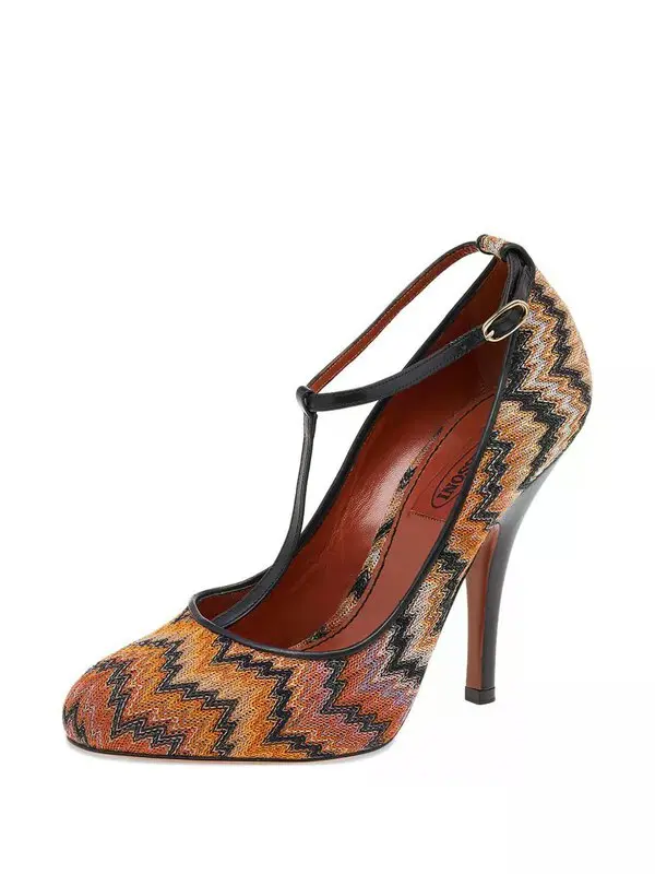 Missoni Zigzag Pattern Pumps