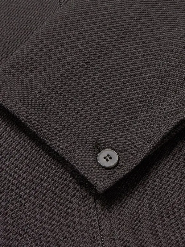 Sunspel Textured Wool-blend Harrington Jacket