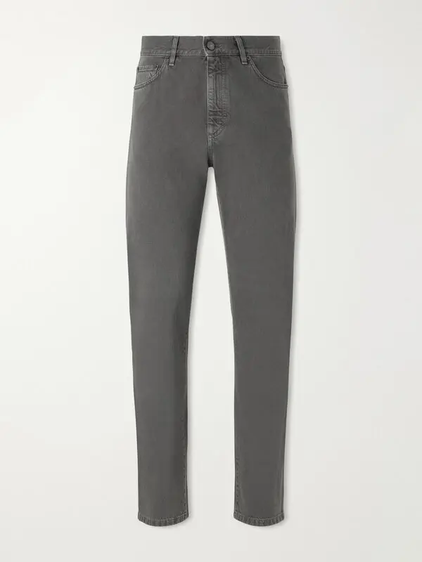 Zegna Straight-leg Jeans - Gray