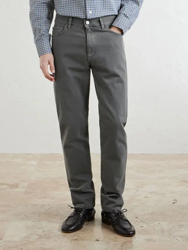 Zegna Straight-leg Jeans - Gray