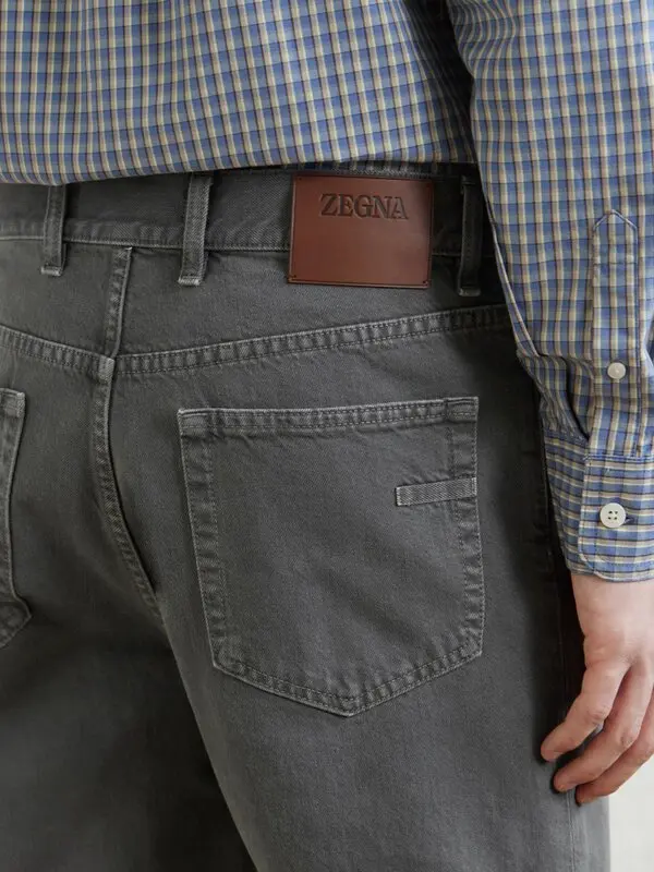 Zegna Straight-leg Jeans - Gray