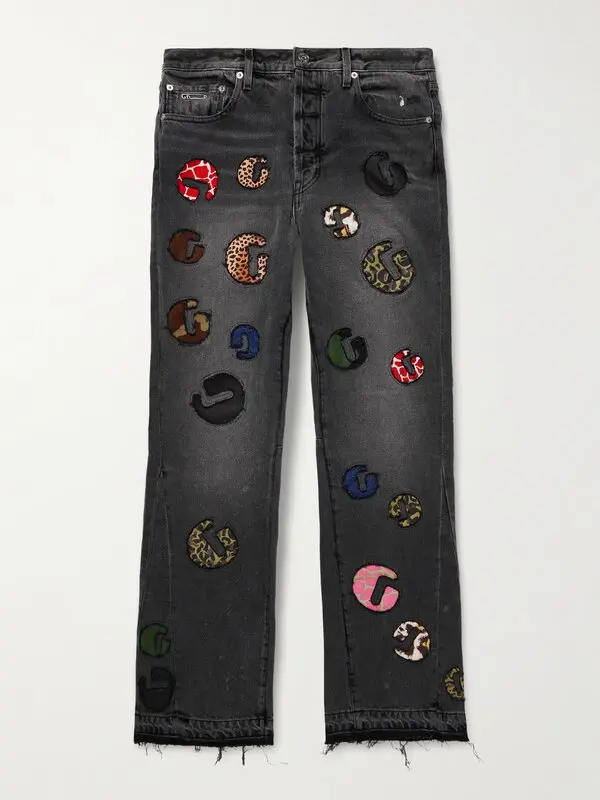 GALLERY DEPT. G-time Flared Distressed Jeans