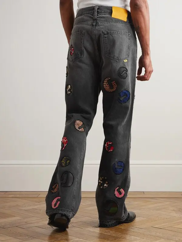 GALLERY DEPT. G-time Flared Distressed Jeans