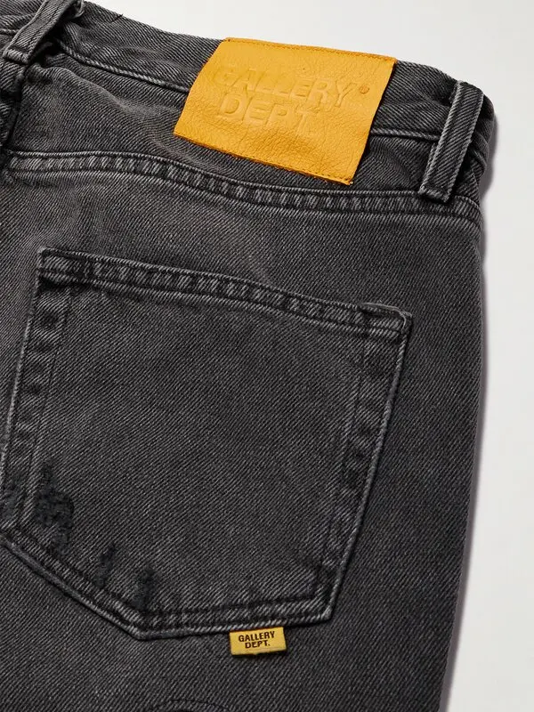 GALLERY DEPT. G-time Flared Distressed Jeans