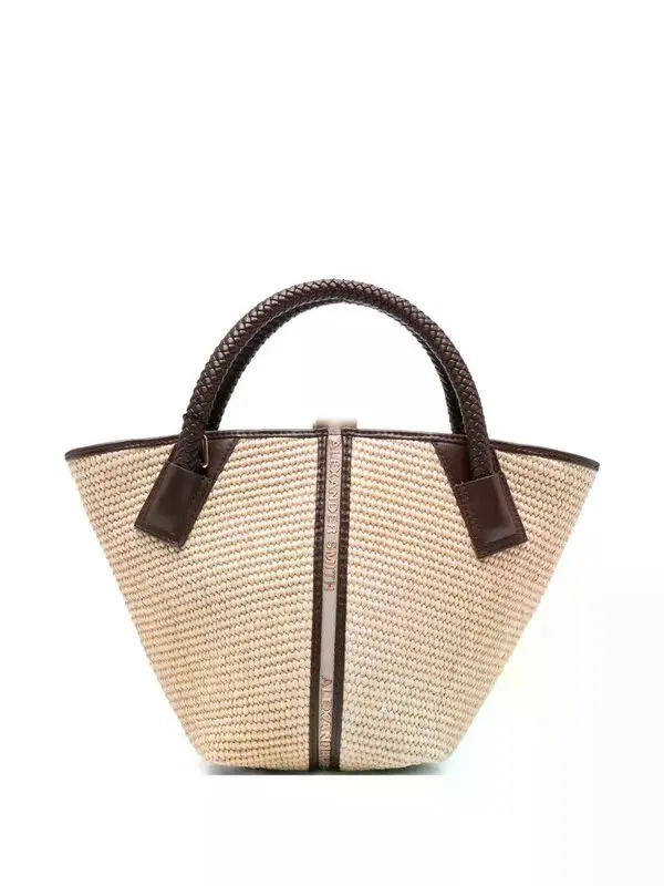 ALEXANDER SMITH Small Lauren Tote Bag - Neutrals