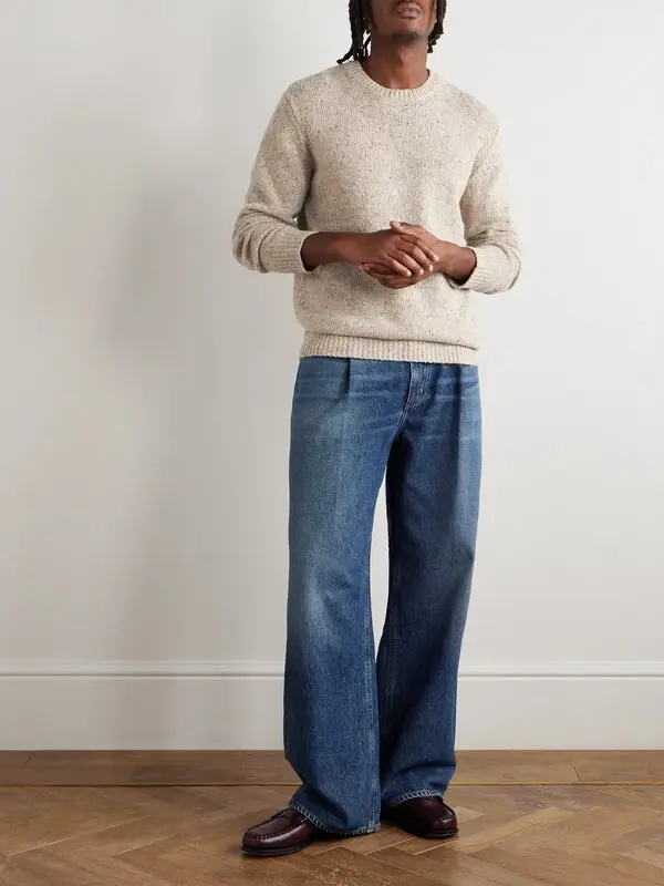 Hartford Wool-blend Sweater - Neutrals