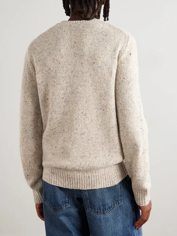 Hartford Wool-blend Sweater - Neutrals