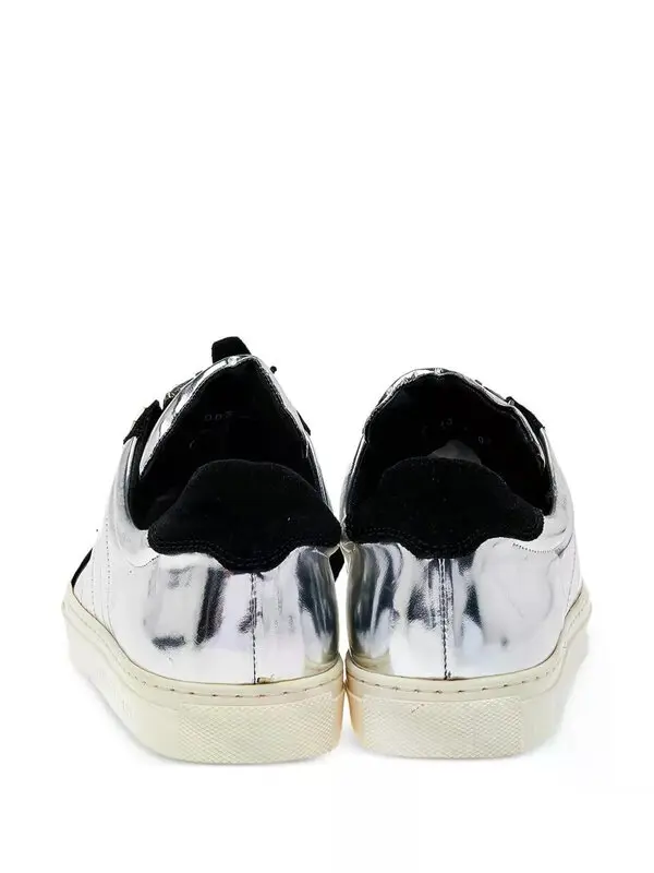 Philipp Plein Metallic-effect Panelled Sneakers