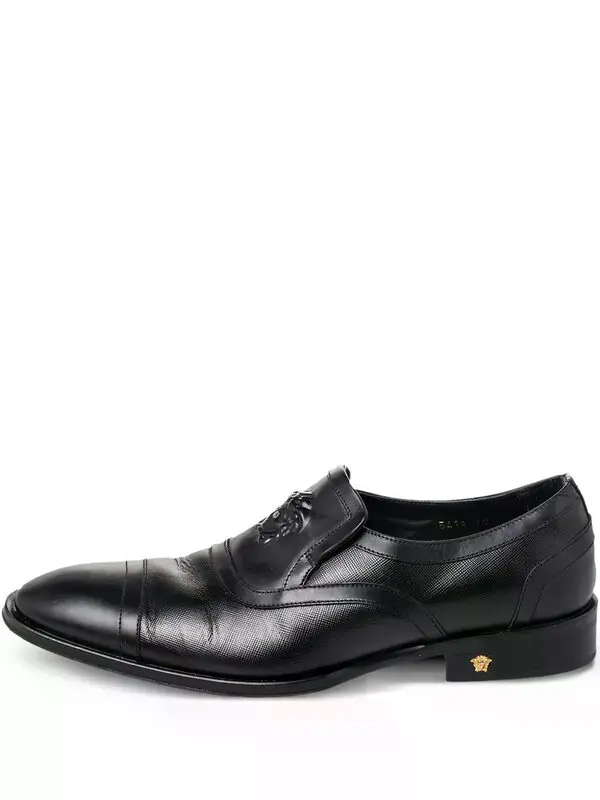Versace Calf Leather Loafers