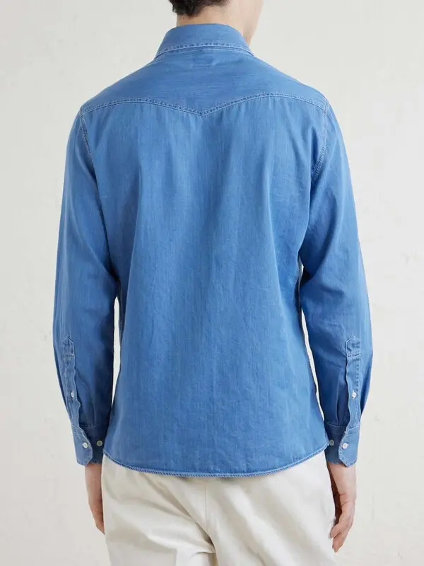 Brunello Cucinelli Denim Shirt