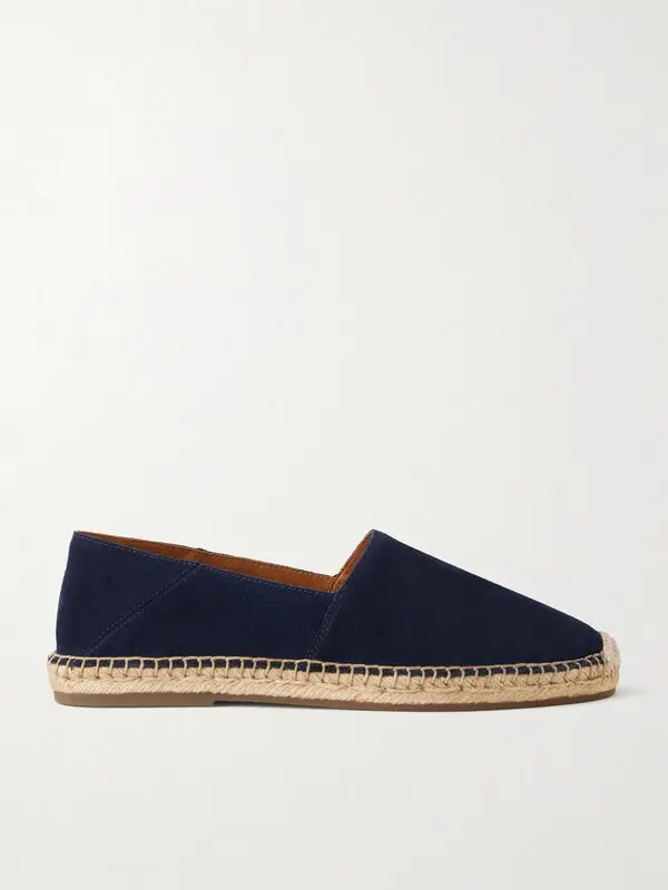 Polo Ralph Lauren Cevio Collapsible-heel Suede Espadrilles